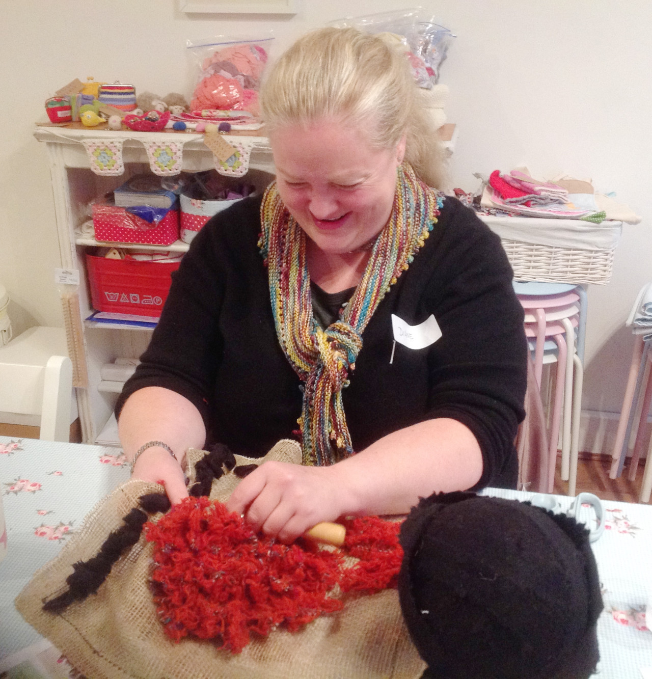 Ragged Life Blog | Shaggy Rag Rug - Ragged Life Blog