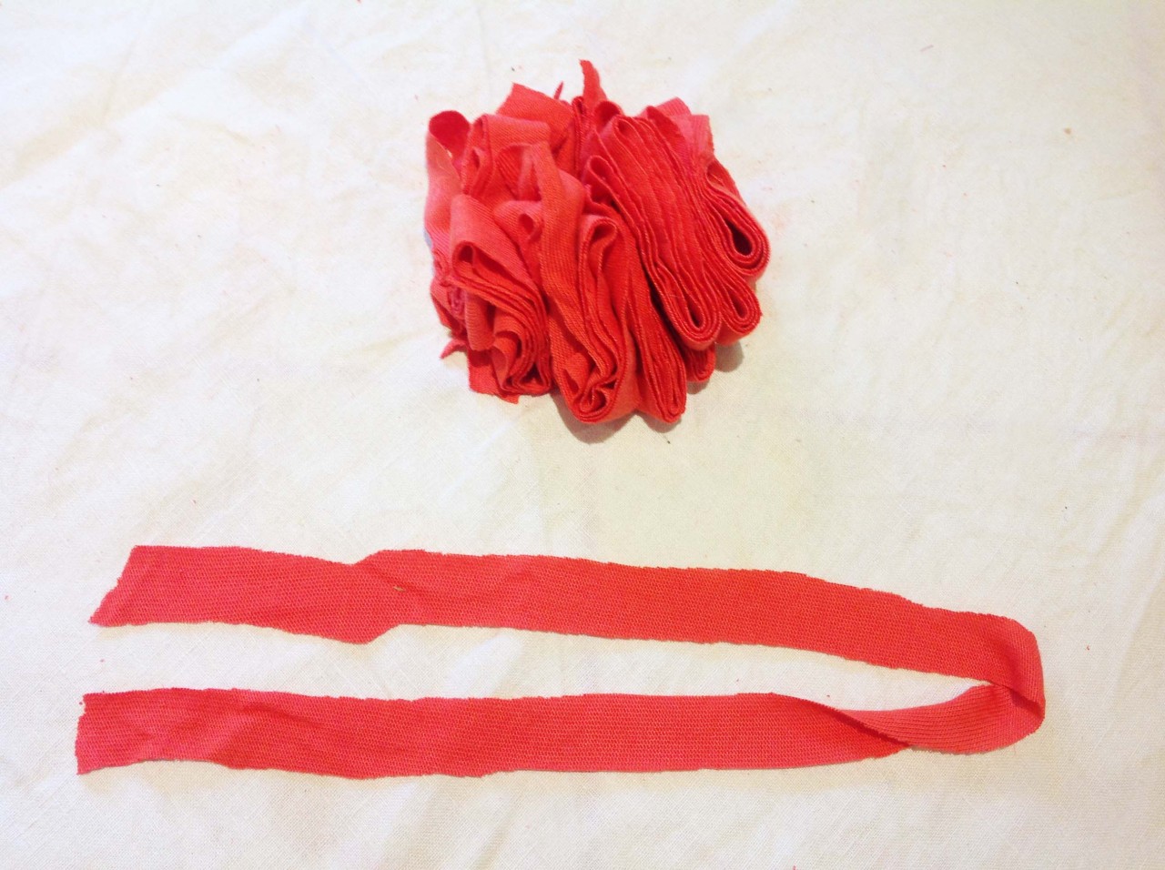 Ragged Life Blog | How To Cut Material Into Strips - Ragged Life Blog