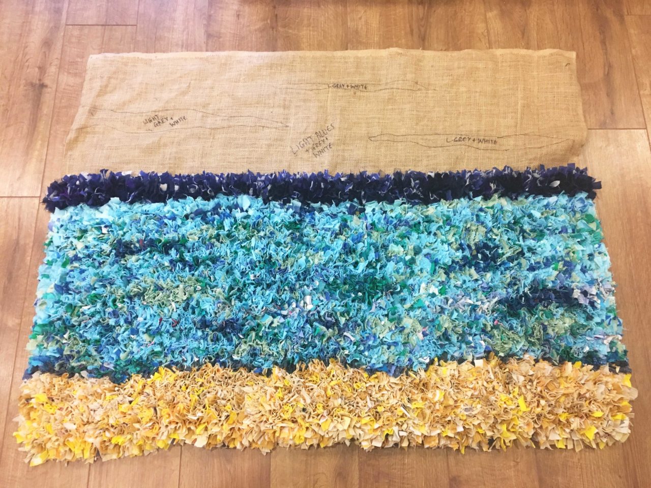 Ragged Life Blog | My Pacific Island Rag Rug - Ragged Life Blog