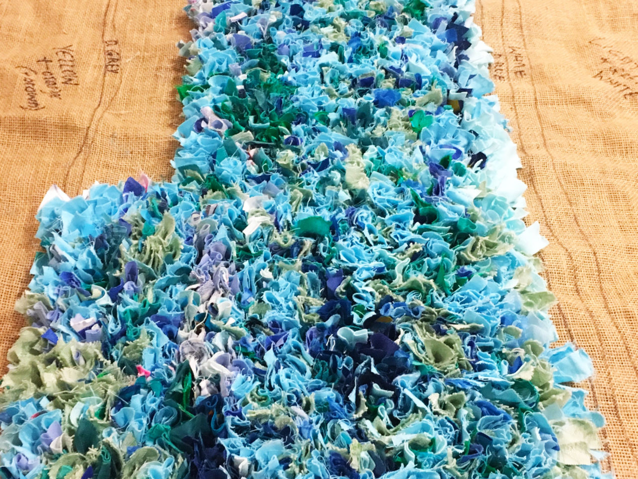 Ragged Life Blog | My Pacific Island Rag Rug - Ragged Life Blog