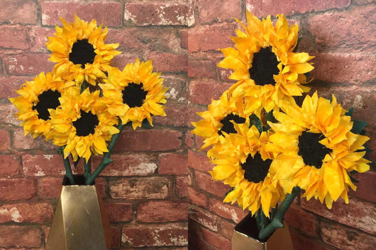 Ragged Life Blog | Rag Rug Bouquet of Flowers - Ragged Life Blog