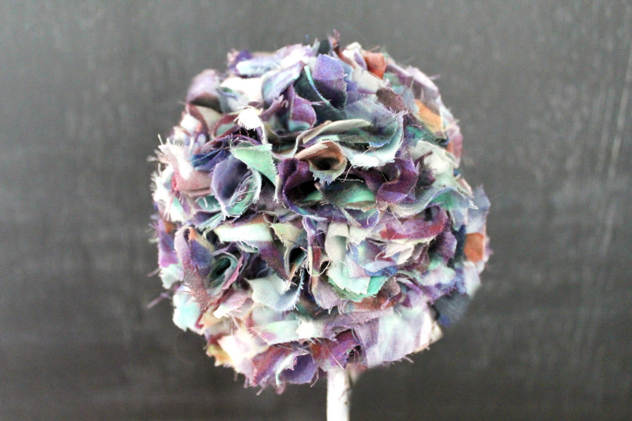Ragged Life Blog | Rag Rug Bouquet of Flowers - Ragged Life Blog