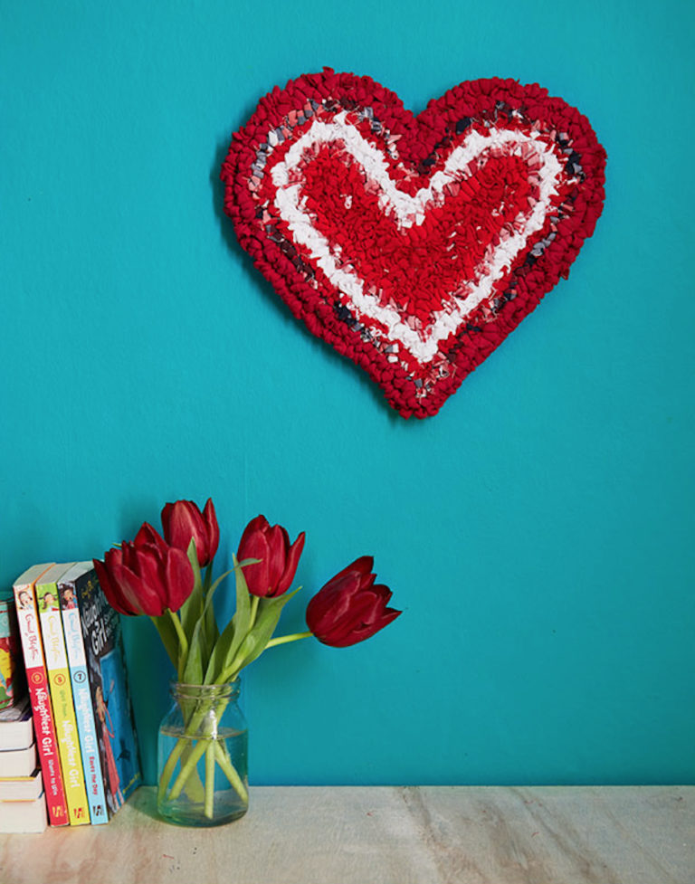 Ragged Life Blog | Valentine's Day Rag Rug Ideas - Ragged Life Blog