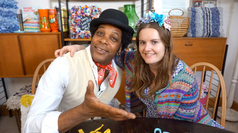 Ragged Life Blog | Rag Rugging on TV - my CBeebies debut on Junk Rescue ...