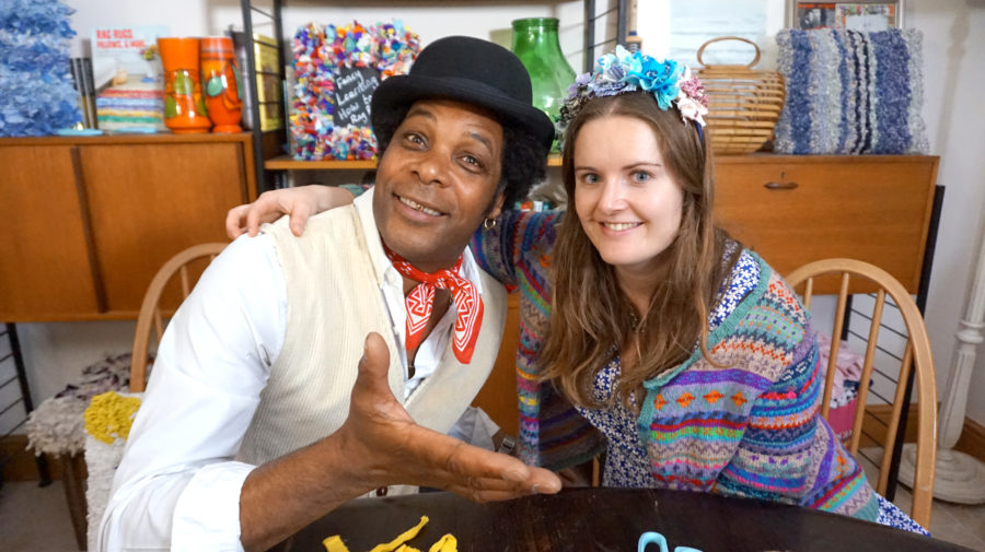 Ragged Life Blog | Rag Rugging on TV - my CBeebies debut on Junk Rescue ...