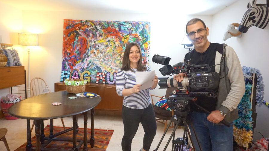 Ragged Life Blog | Rag Rugging on TV - my CBeebies debut on Junk Rescue ...