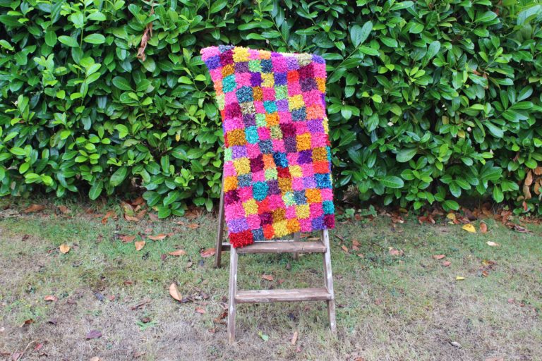 Ragged Life Blog | My Mum's Sari Silk Rag Rug - Ragged Life Blog