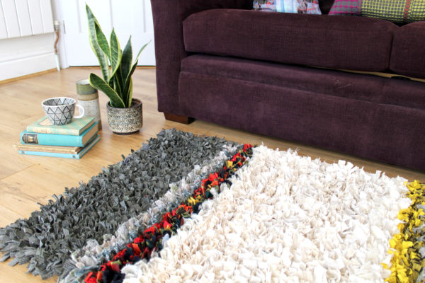Ragged Life Blog | My Talented Mother's Latest Handmade Rag Rug ...