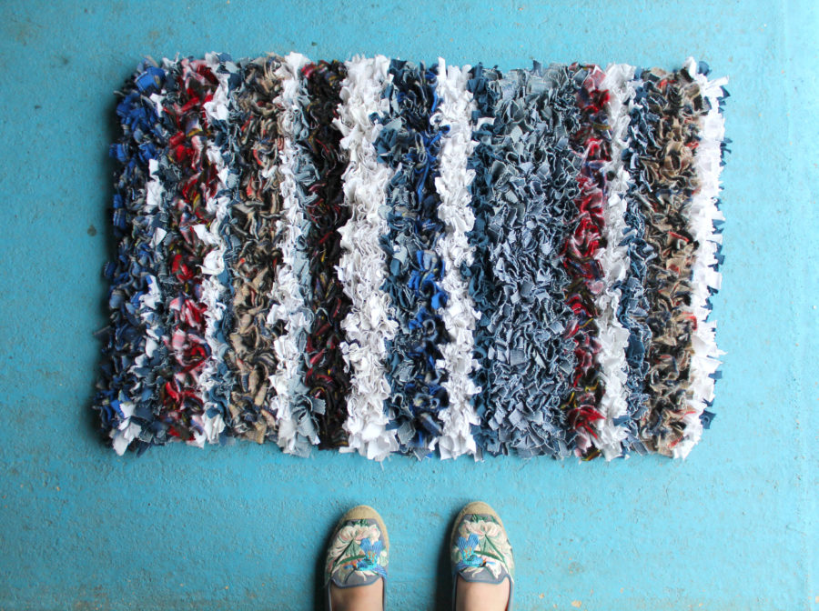 Ragged Life Blog | Our Winter Warmer Cosy Rag Rug - Ragged Life Blog