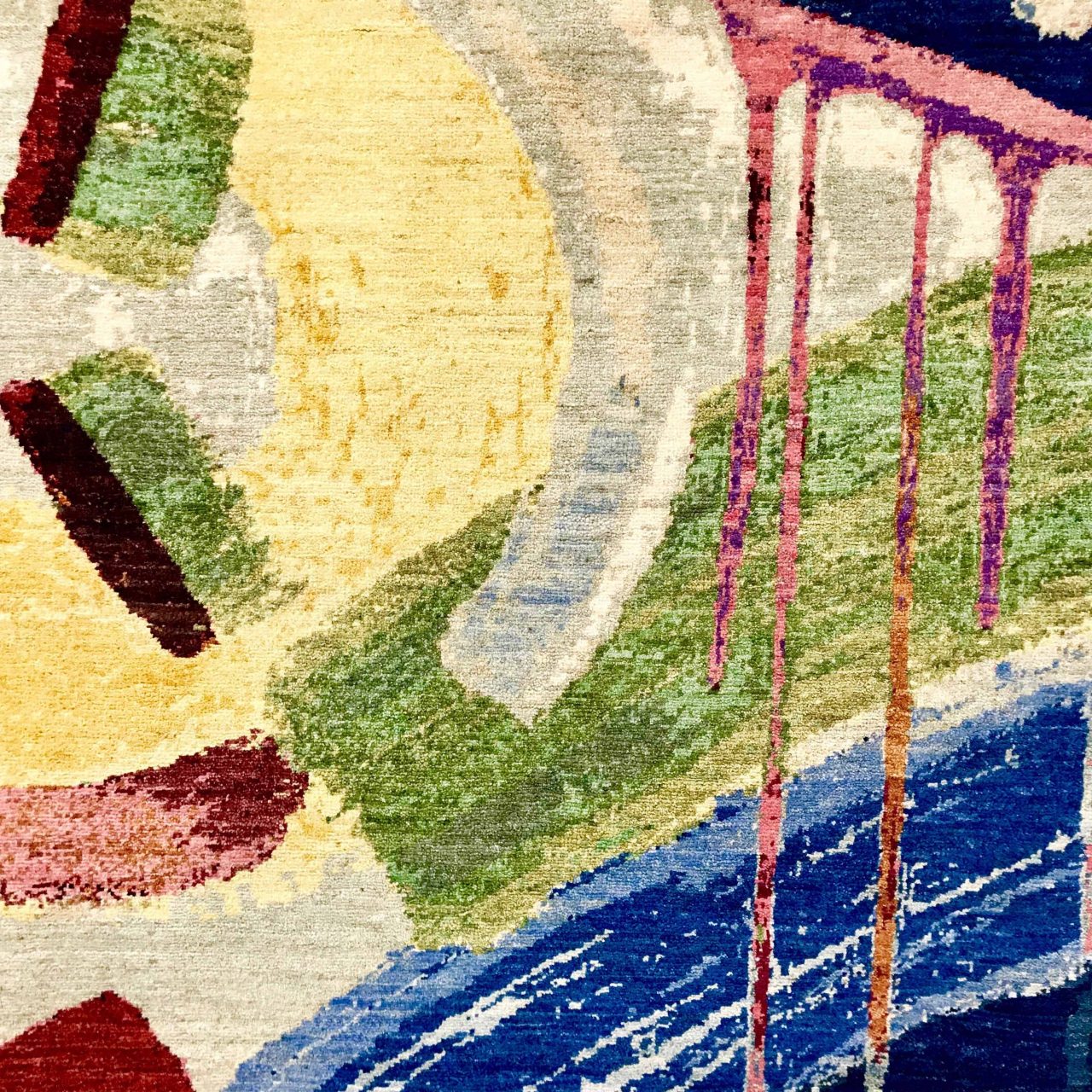 Ragged Life Blog | Q3 and Q4_woven painting - Ragged Life Blog