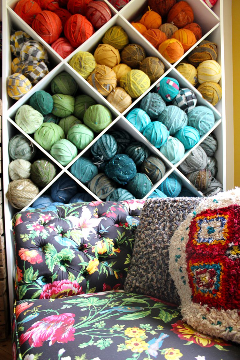 Ragged Life Blog | Craft Storage Makeover - Our Wonderful Wall of Wool ...