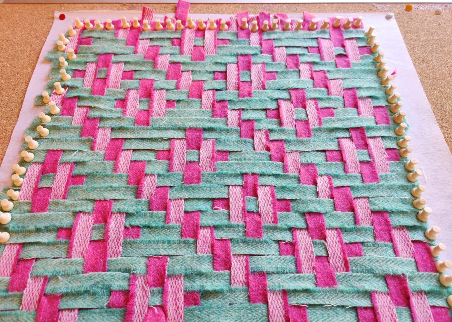 Ragged Life Blog | Diamond-weave-ribbon-weaving - Ragged Life Blog