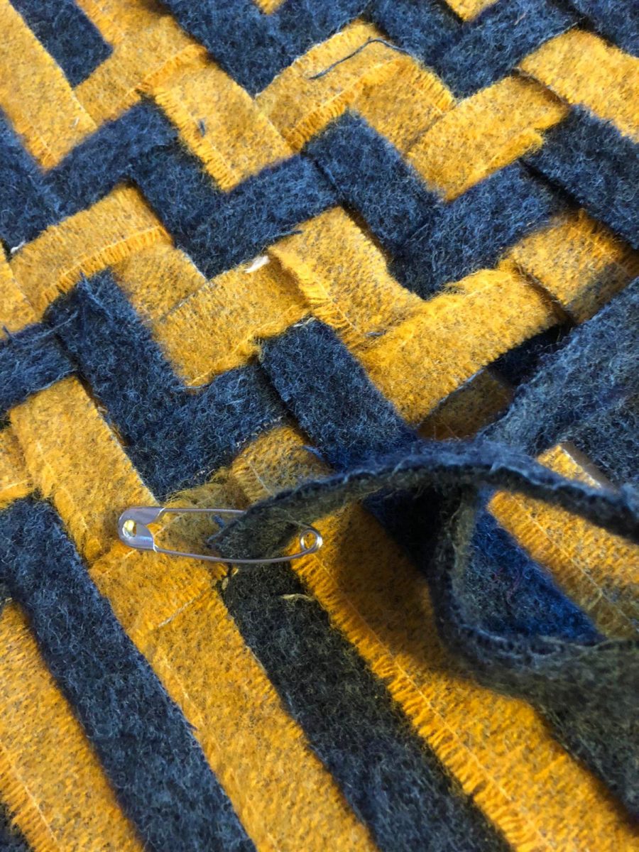 Ragged Life Blog | Ribbon Weaving with Blanket Yarn - Ragged Life Blog