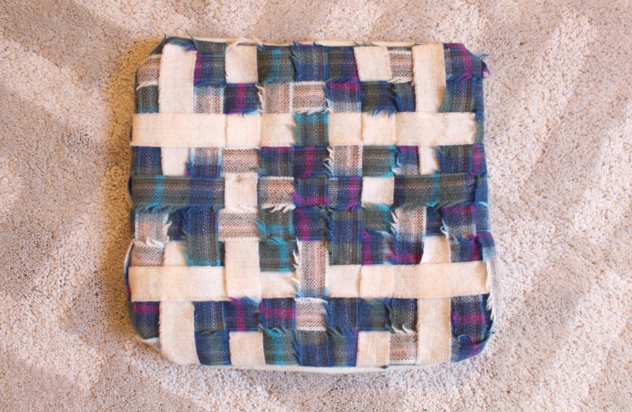 Ragged Life Blog | Tartan-BY-cushion - Ragged Life Blog
