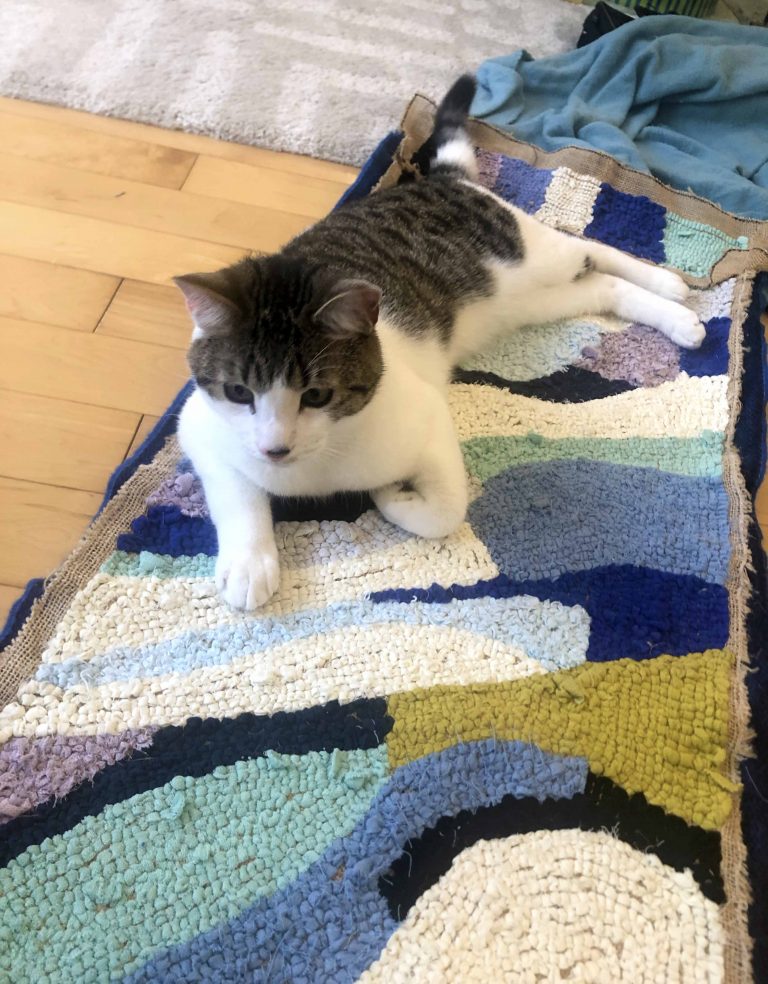 Ragged Life Blog | Making a Rag Rug Laundry Basket - Ragged Life Blog