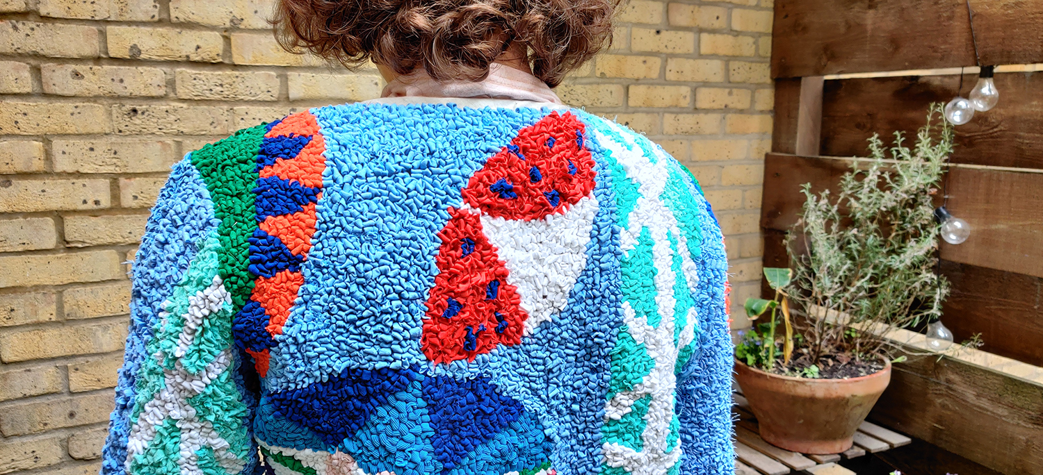 Ragged Life Blog | Making a Rag Rug Jacket - Ragged Life Blog