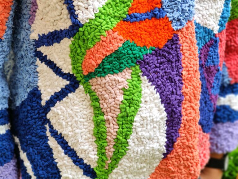 Ragged Life Blog | Making a Rag Rug Jacket - Ragged Life Blog