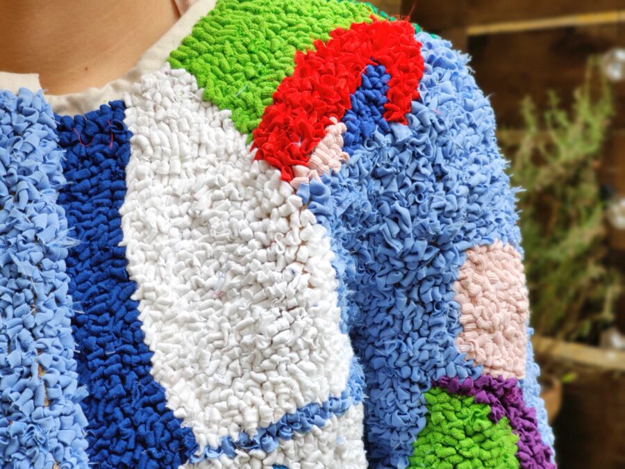 Ragged Life Blog | Making a Rag Rug Jacket - Ragged Life Blog