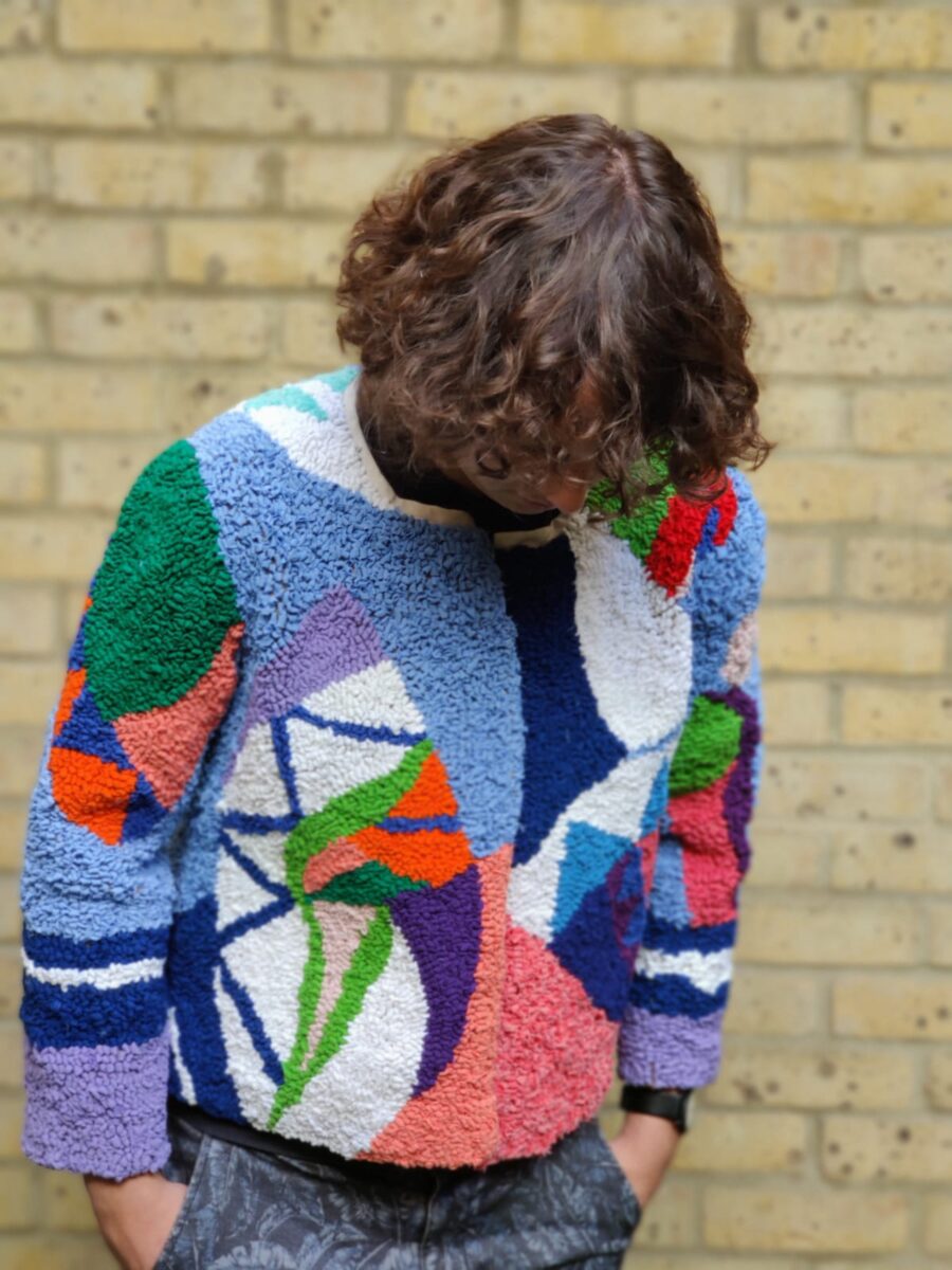 Ragged Life Blog | Making a Rag Rug Jacket - Ragged Life Blog