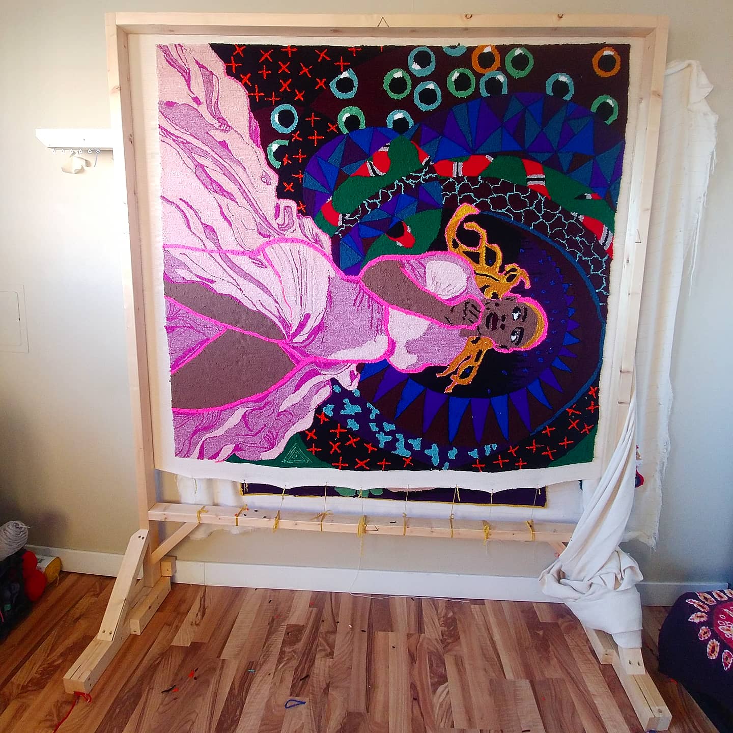 Ragged Life Blog | Q&A with Textile Artist Simone Elizabeth Saunders ...